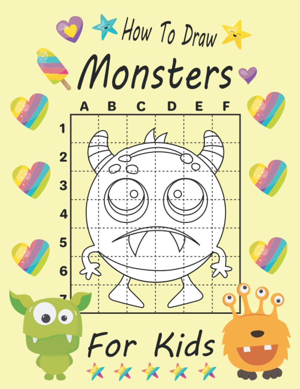 Buy How To Draw Monsters For Kids: Learn How to Draw Cute, Funny, Silly ...
