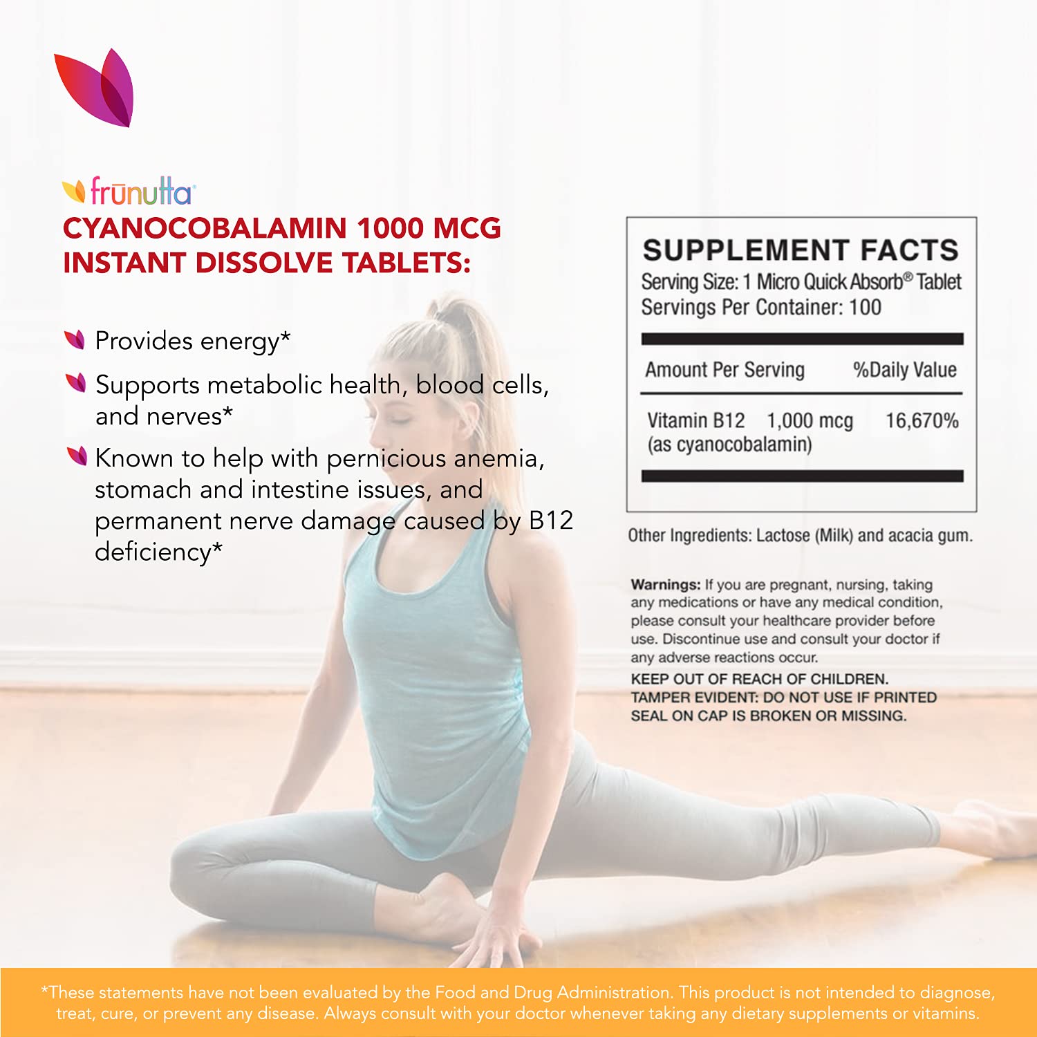 Frunutta Vitamin B12 Cyanocob...B07JLRP7DP | Encarguelo.com