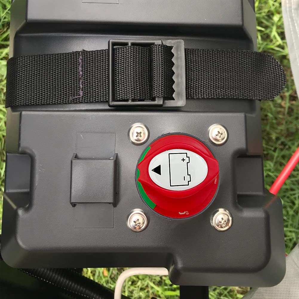 Snapklik.com : Ampper Panel Mounted Battery Switch, 12-48 V Battery ...