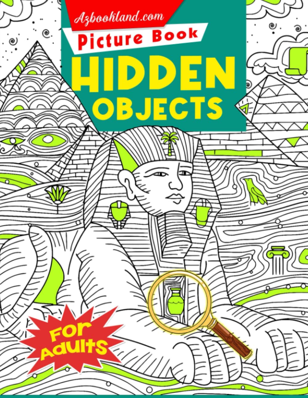 Hidden Objects Picture Book For Adults: Seek and Find Puzzles Game with ...