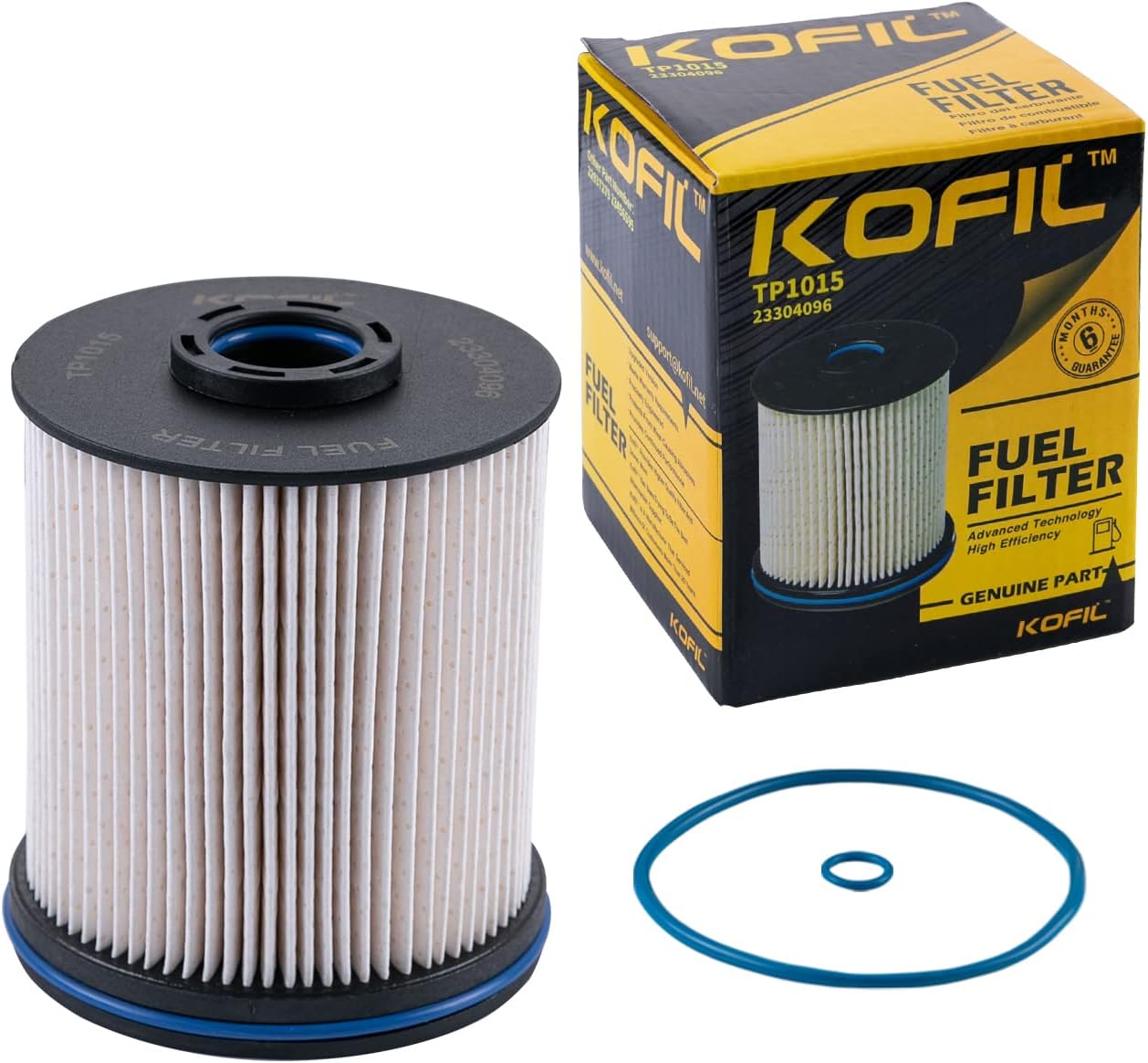 Amazon.com: 2 Pack TP1015 Fuel Filter for 6.6L Duramax Diesel Pro Fuel ...