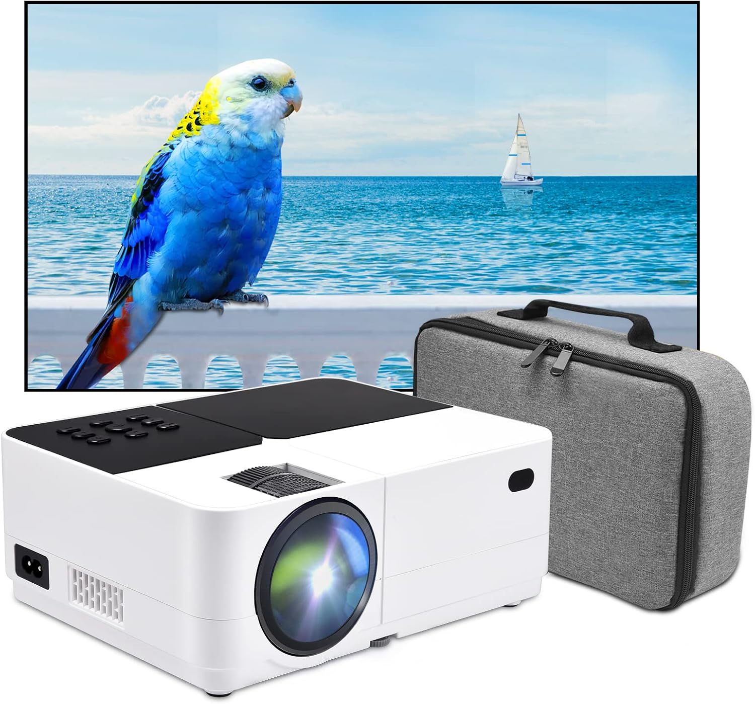 Vidéoprojecteur 1080p Natif 7500 Lumens - Projecteur Full HD Mini ...