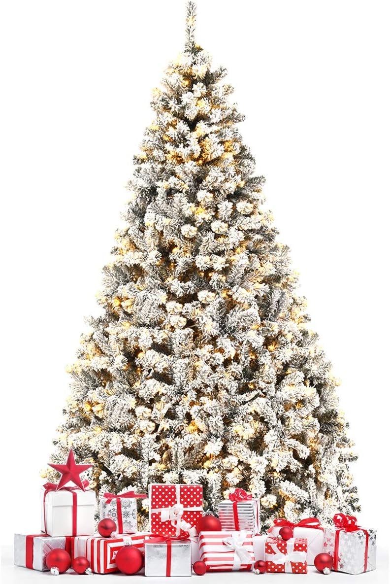 Amazon.com: Happygrill 9FT Christmas Tree, Premium PVC Needles, 1498 ...