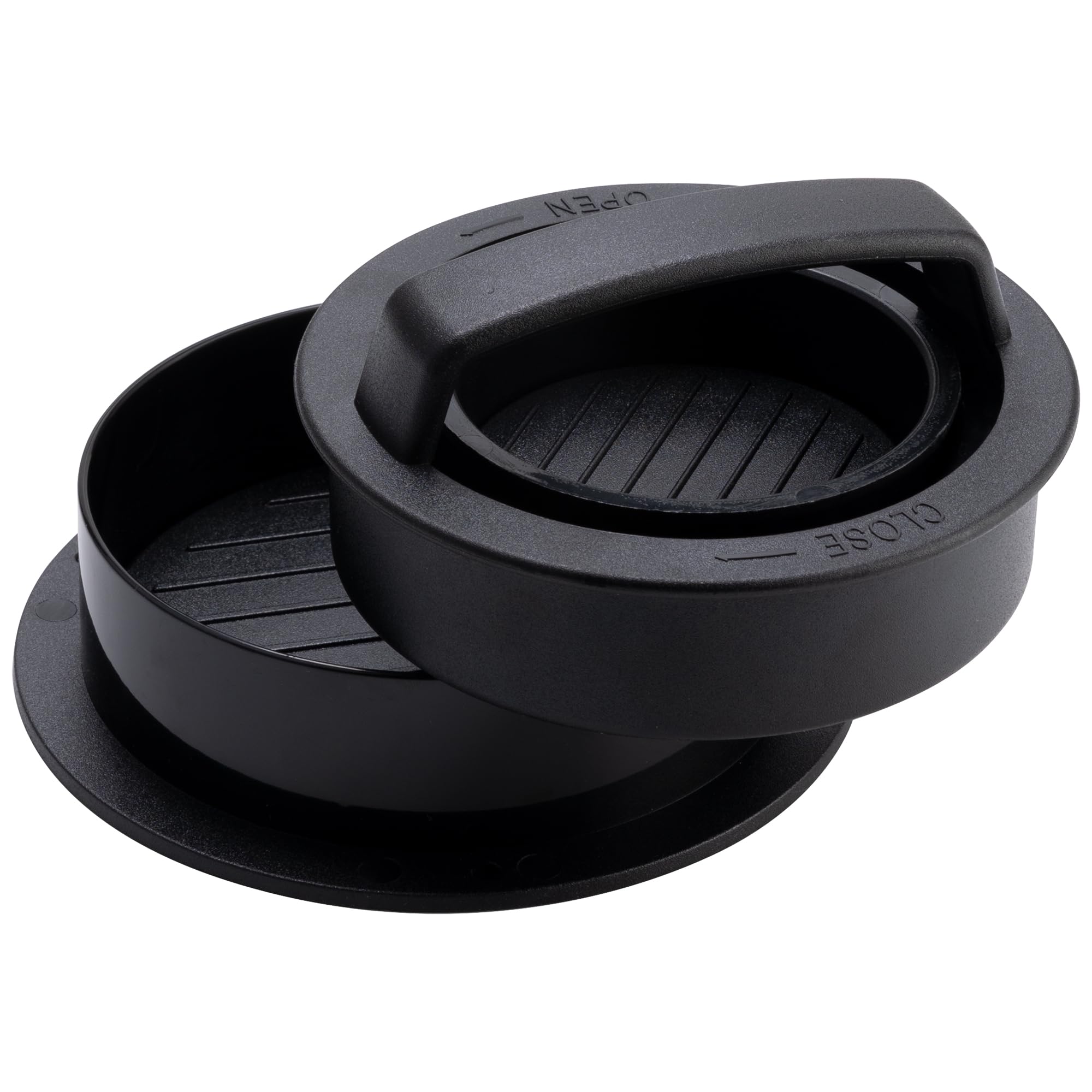 Snapklik.com : Hamburger Press Patty Maker, 3 In 1 Non-Stick Burger ...