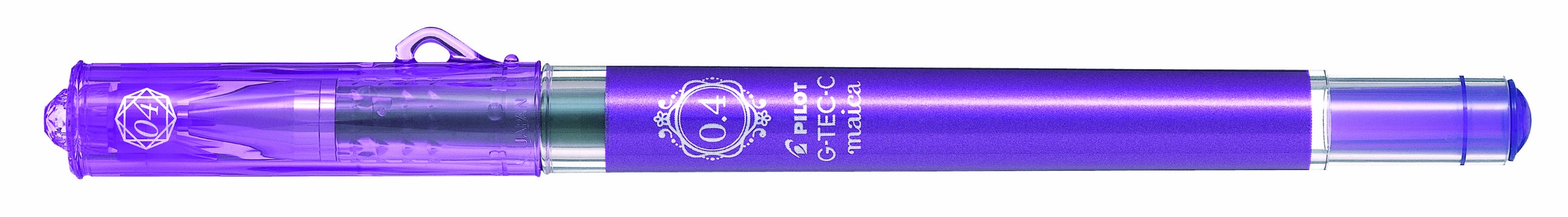 Amazon.com: Pilot Maica Gel Microtip Rollerball 0.4 mm - Violet, Box of ...