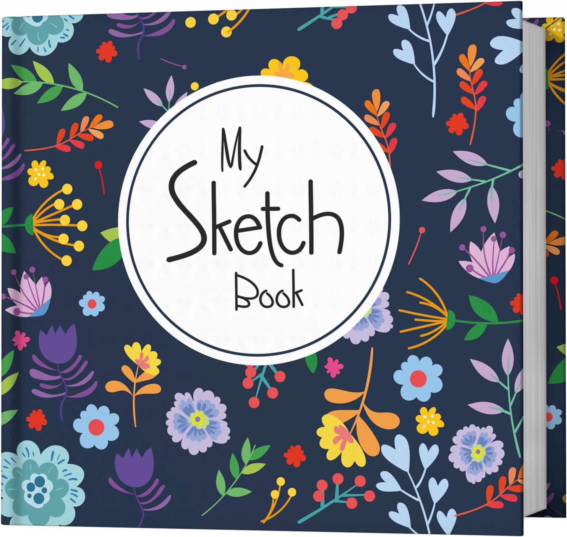 Zaslan - Artist Sketchbook - Square - 120 GSM - Drawing Sketchbook - 88 ...