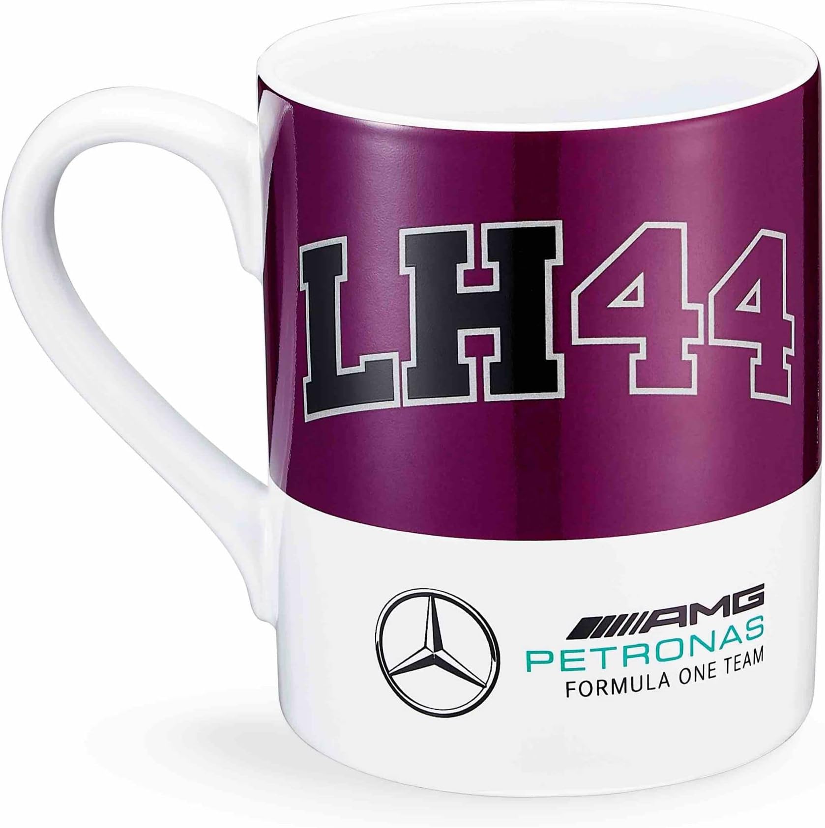 Mercedes AMG Petronas Formula One Team - Lewis Hamilton Mug - Purple ...
