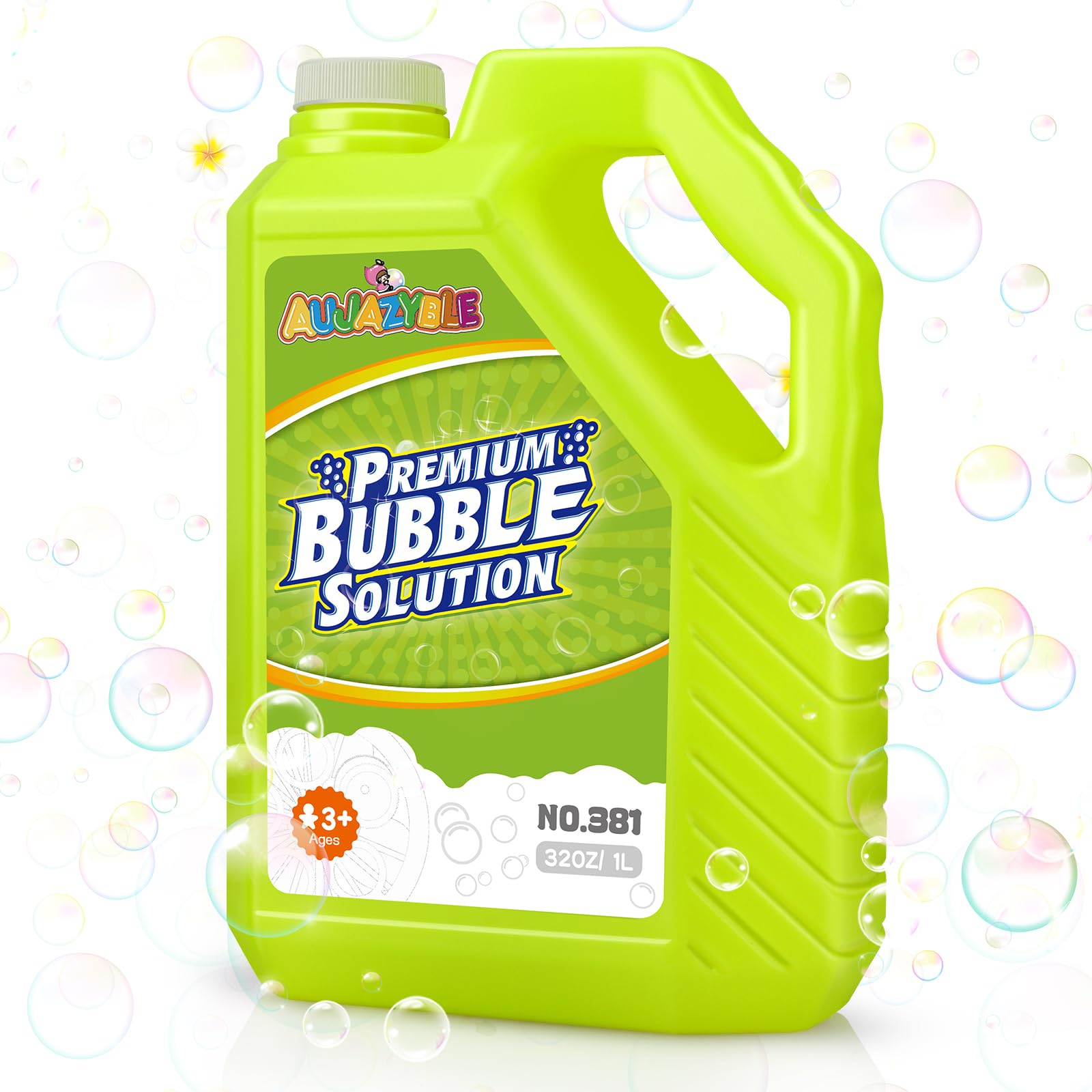 Amazon.com: Bubble Solution Refills 32OZ | Giant Bubbles Refill Solution | Bubbles Bulk for ...