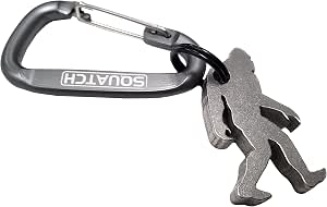 SQUATCH METALWORKS Bigfoot Gift Microsquatch Keychain Bottle Opener ...