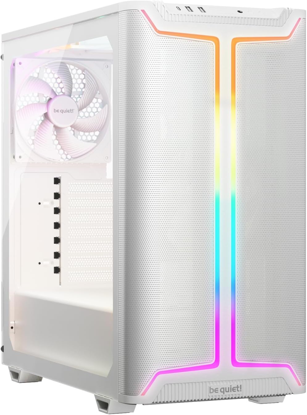 Amazon.com: be quiet! Pure Base 501 DX White Mid-Tower ATX Case | High ...