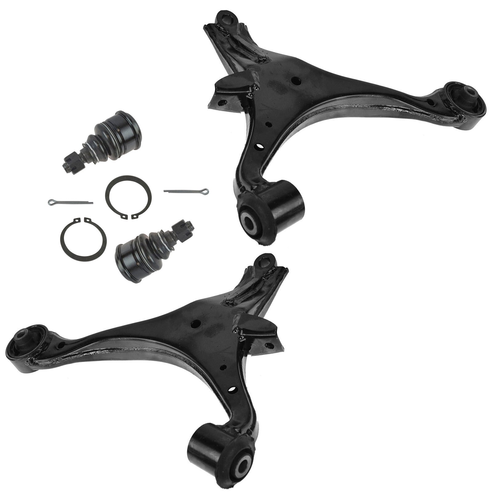 Snapklik.com : Front Lower Control Arm & Ball Joint Kit Set Of 4 For 01 ...