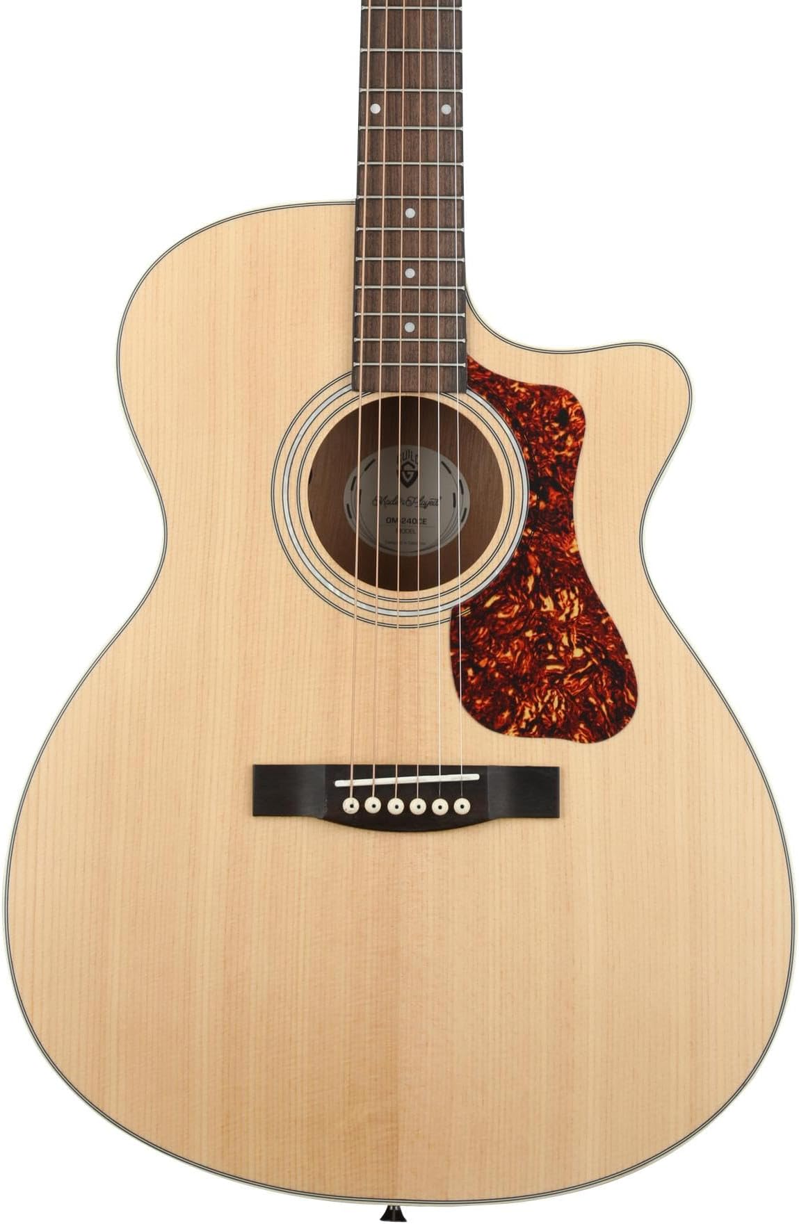 Amazon.com: Guild OM-240CE - Natural : Musical Instruments