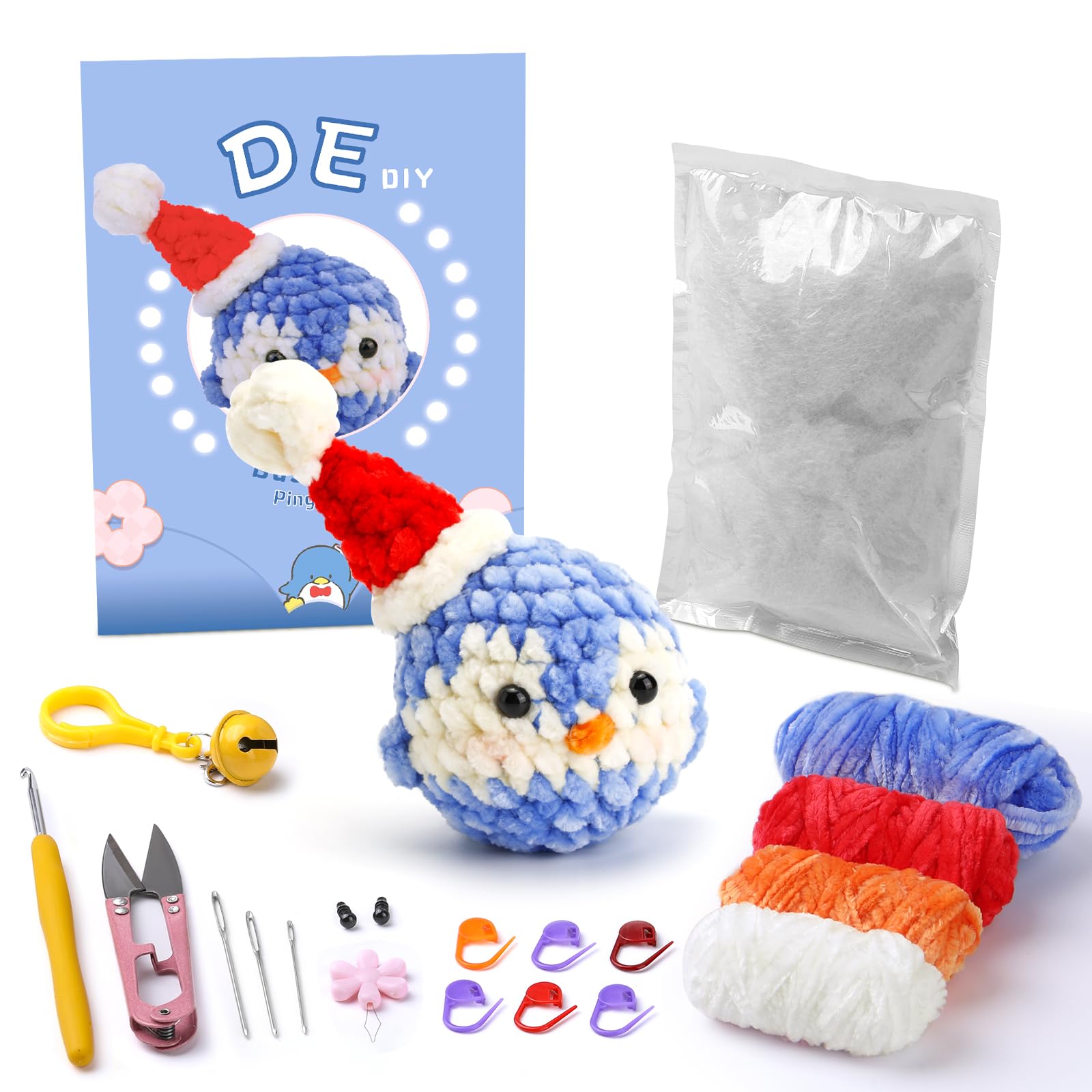 dipeer Crochet Kits for Beginners, DIY Crochet Kit for Beginners ...