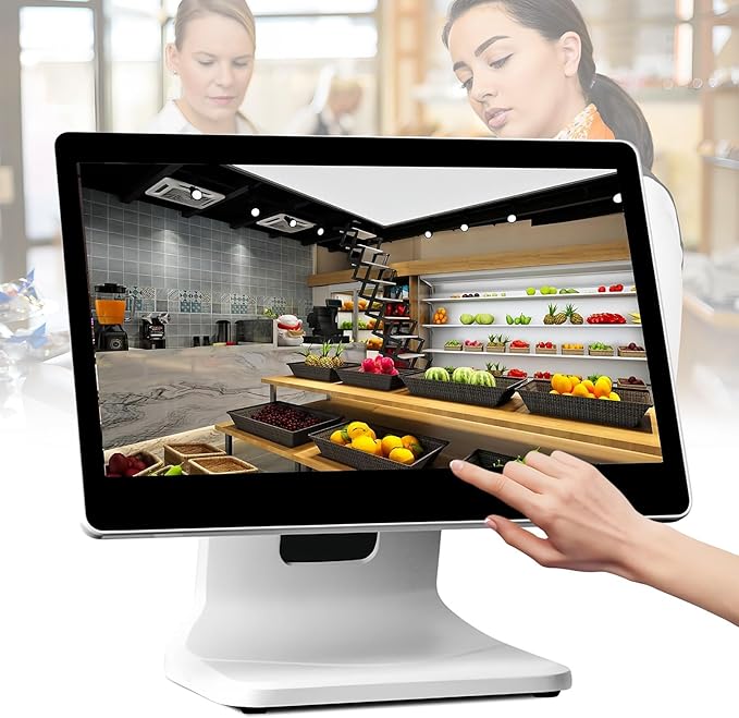 Amazon.com: SAIYERUS Retail and Restaurant POS Terminal Machine for ...