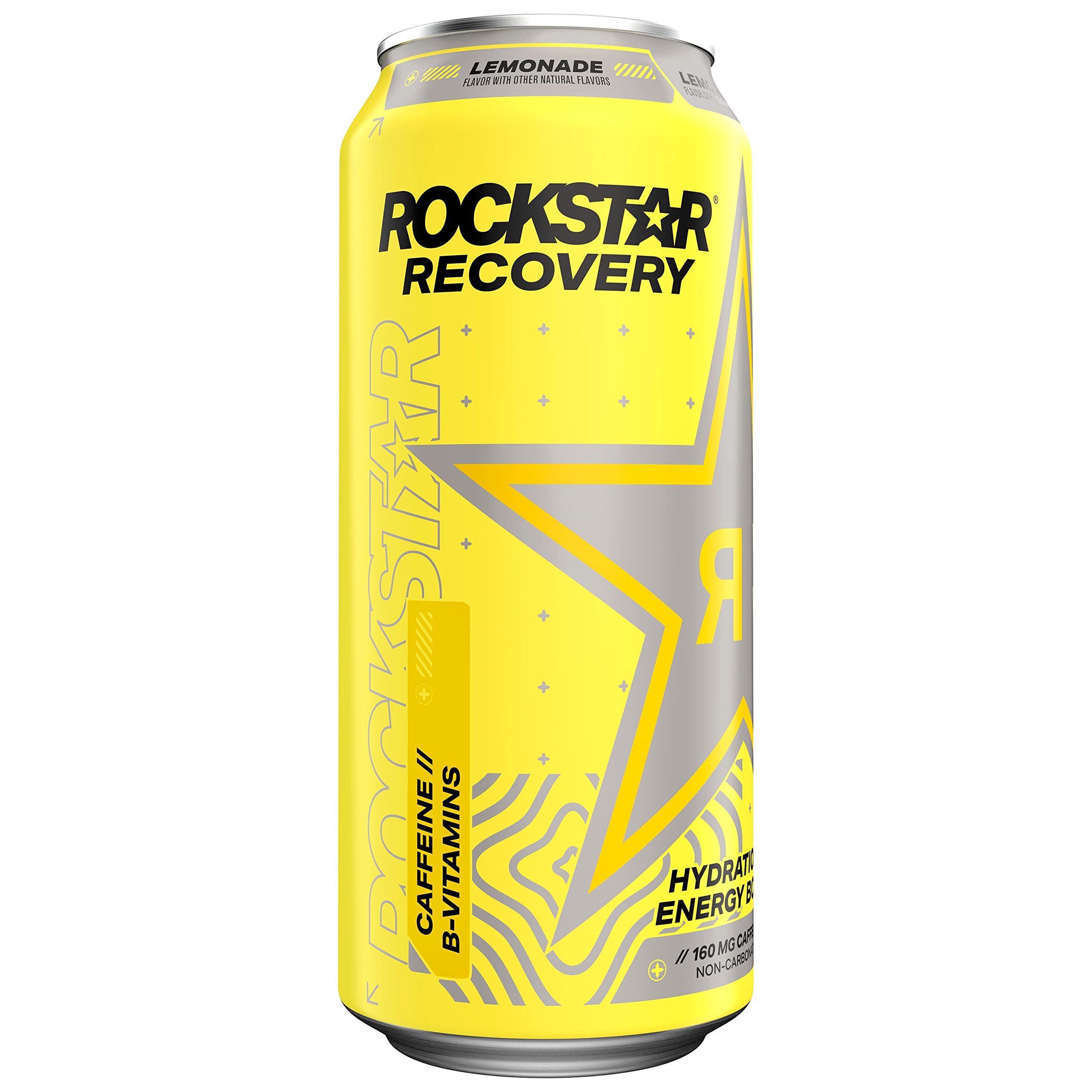 Amazon.com : Rockstar Energy Drink, Recovery Lemonade, 16 Fl Oz Can ...
