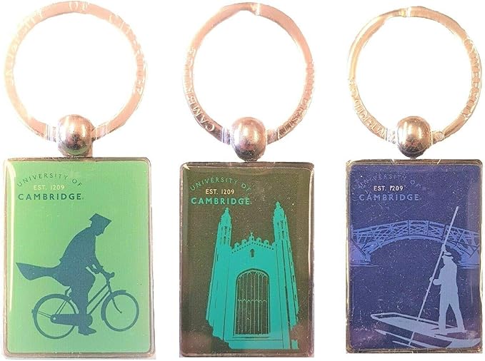 Official University Of Cambridge Keyring Souvenir Key Ring Student ...