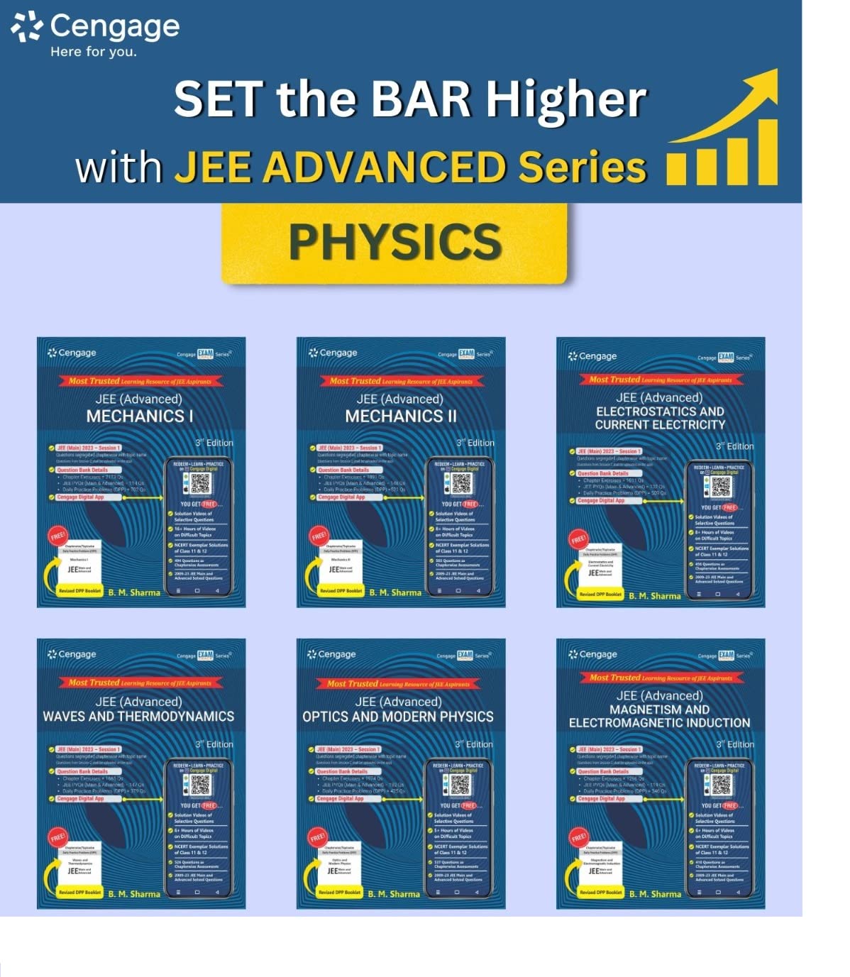 Amazon.in: Buy Cengage Jee Advanced Physics Combo Sets Of 6 Books ...
