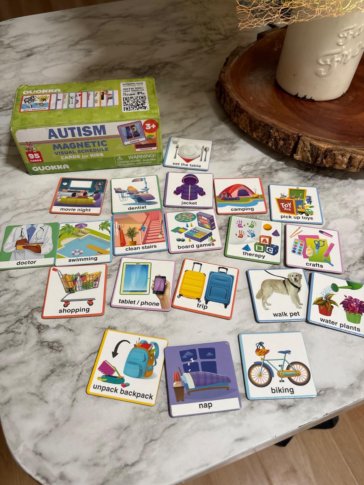 Daily Routine Magnets Magnetic Visual Schedule For Kids – Daily Routine ...