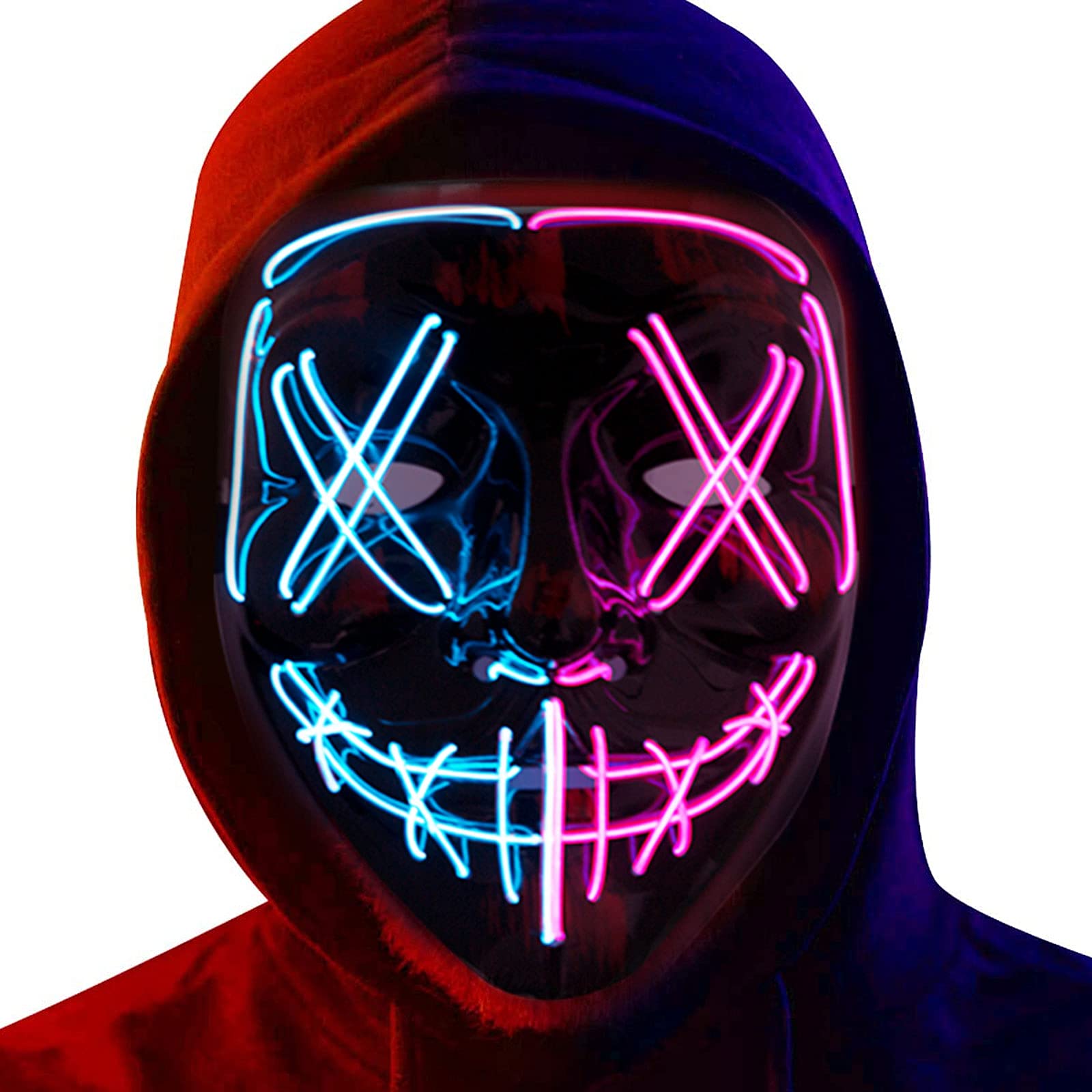Buy Halloween LED Light Up With 3 Lighting Modes For Festival Cosplay buy-halloween-led-light-up-with-3-lighting-modes-for-festival-cosplay