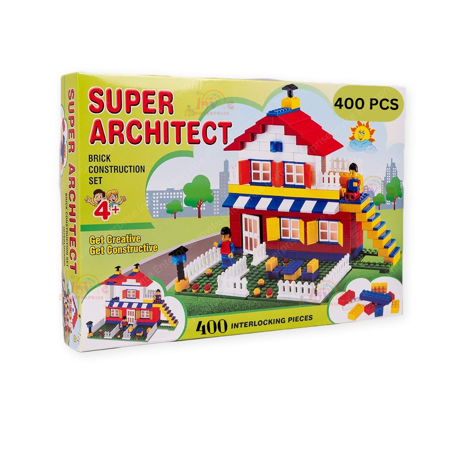 Invite Kids' Super Architect Building Set: Create Your Own Home with ...