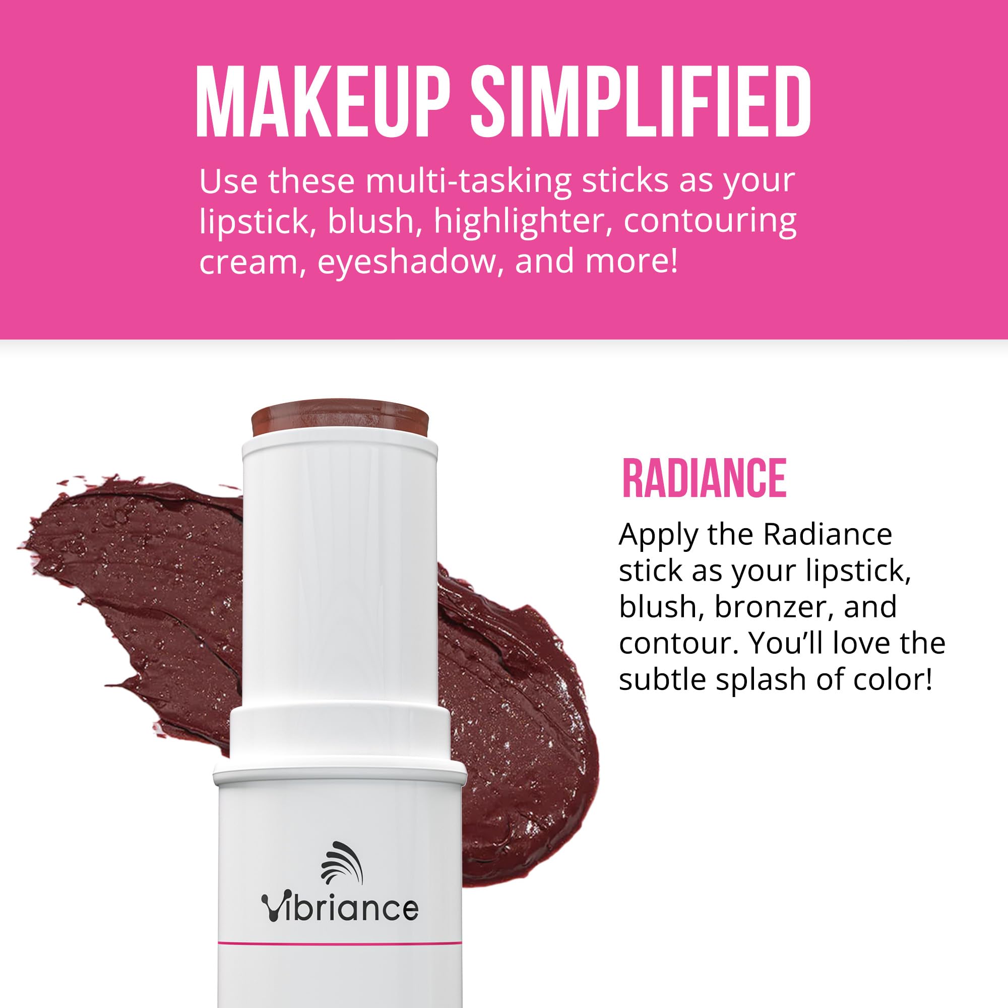 Snapklik.com : Vibriance Makeup Simplified Radiance StickUSA Made, All ...