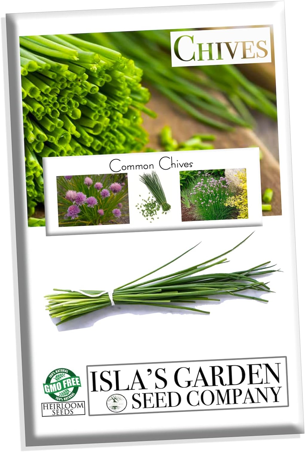 Amazon.com : Common Chives Seeds for Planting, 1000+ Heirloom Seeds Per ...