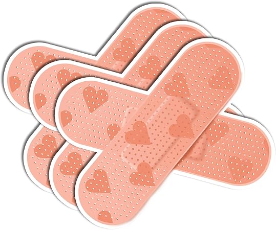 Amazon.com - 3PCS Car Bandage Sticker Funny Bumper Stickers to Cover ...