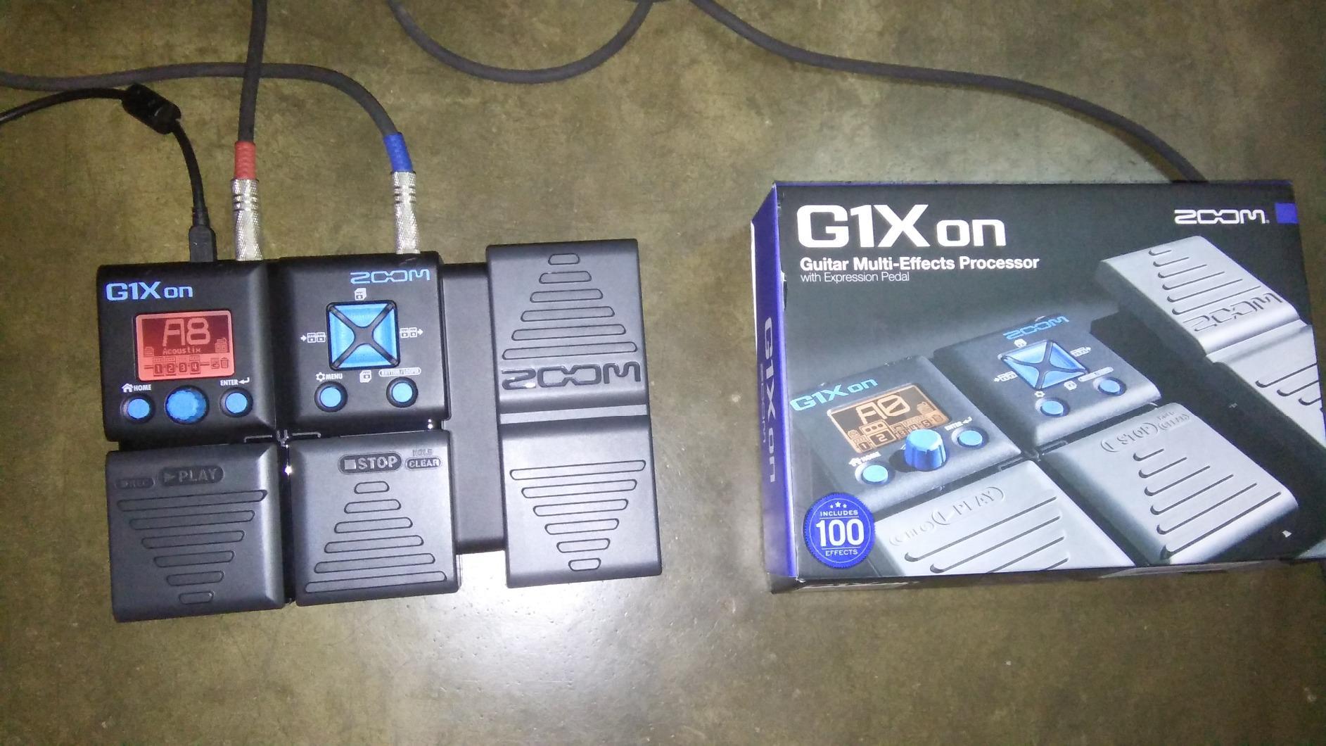 Zoom G1Xon Guitar Effects Pedal (Black) : Amazon.in: Musical Instruments
