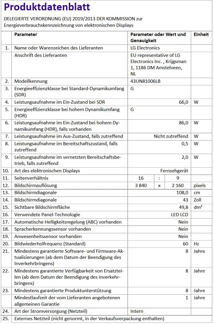 LG 42LD550 106,7 cm (42 Zoll) LCD-Fernseher (Full-HD, 100Hz, DVB-T/-C ...