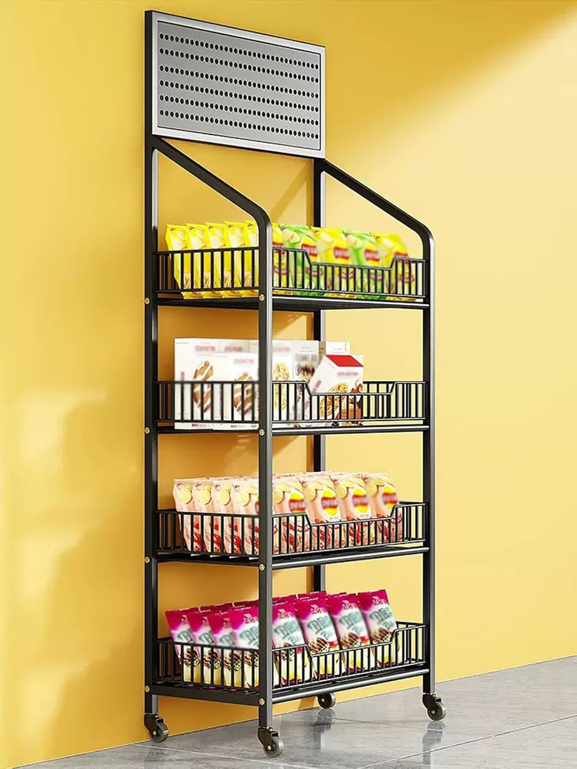 Amazon.com: Home Chip/ Candy/ Snack Organizer Carts, Heavy Duty ...