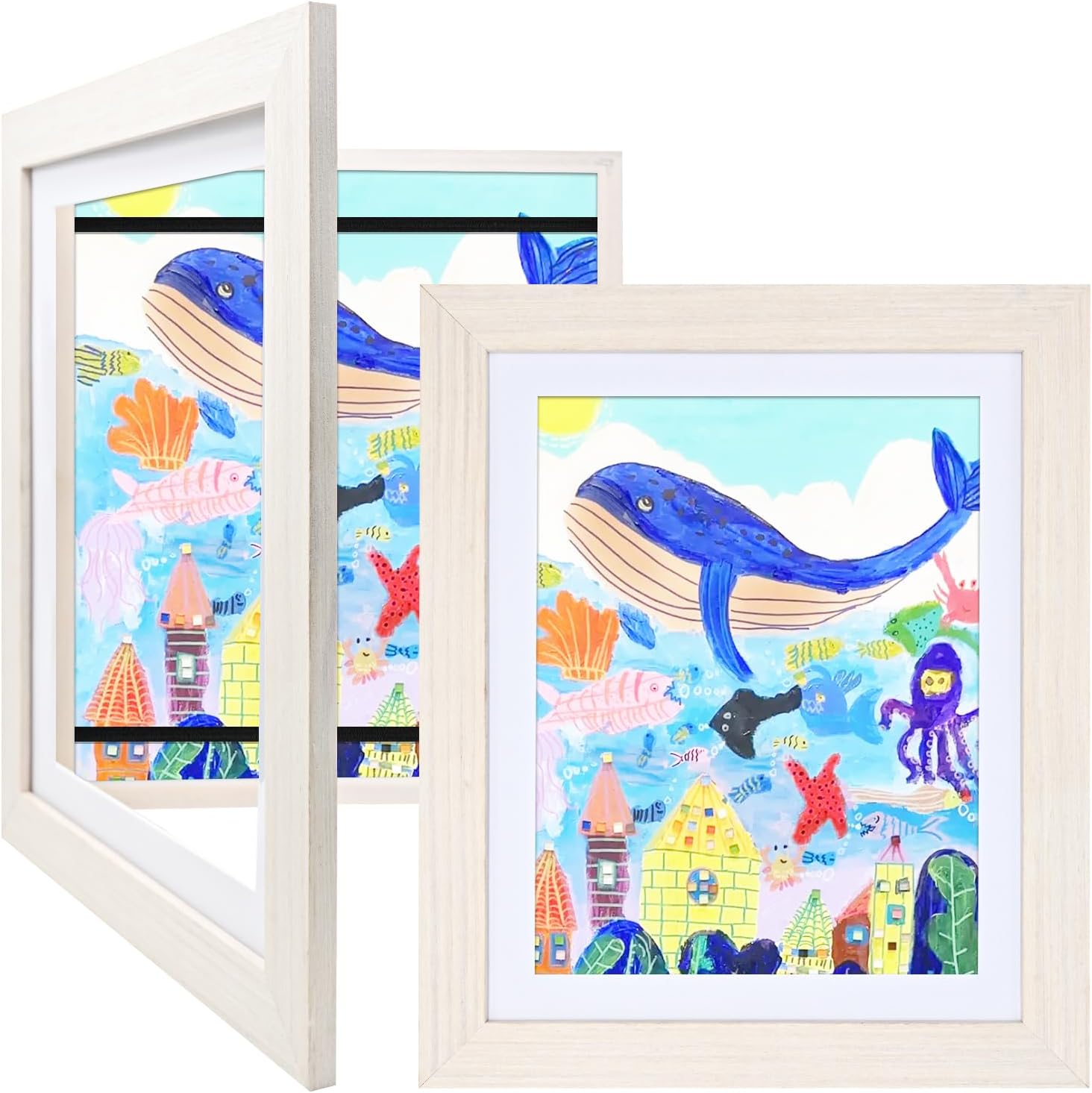 Amazon.com - cratth Kids Artwork Frames Changeable Picture Frames 10 x ...