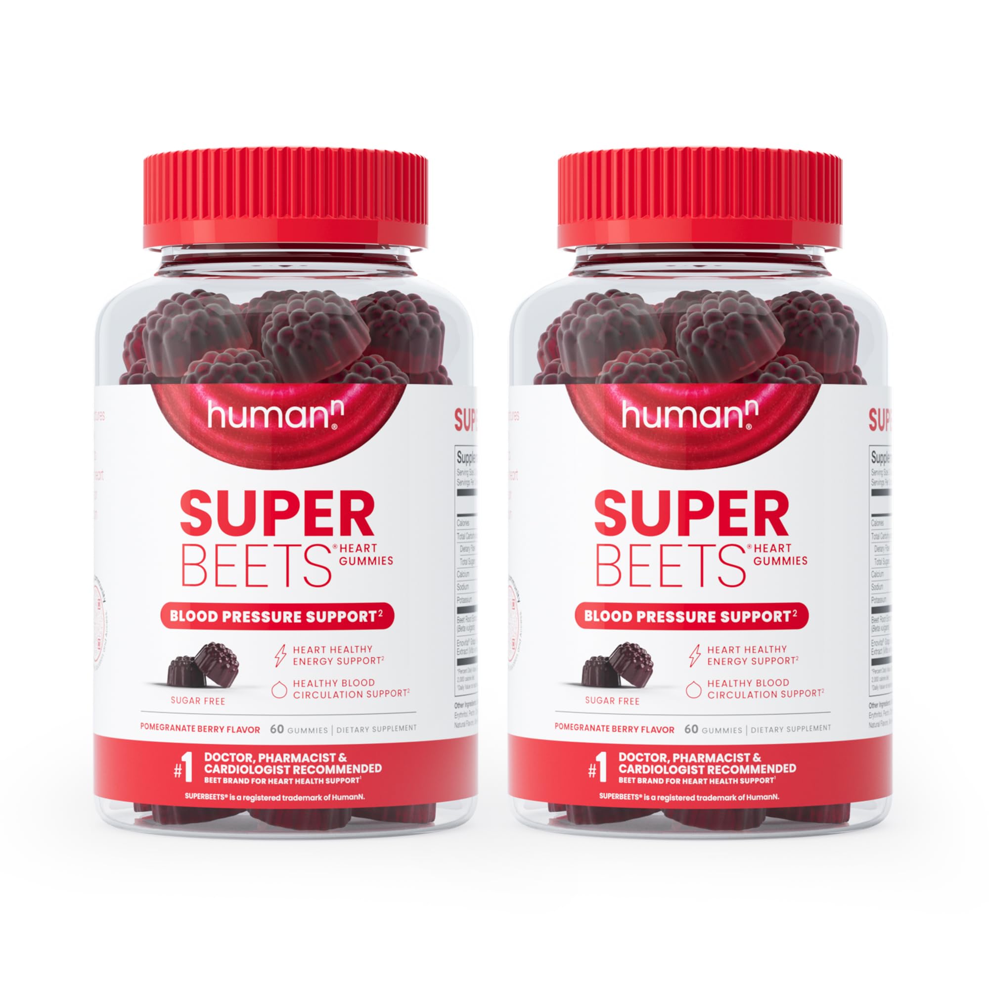 Amazon.com: humanN SuperBeets Heart Gummies - Beet Gummies with Heart ...