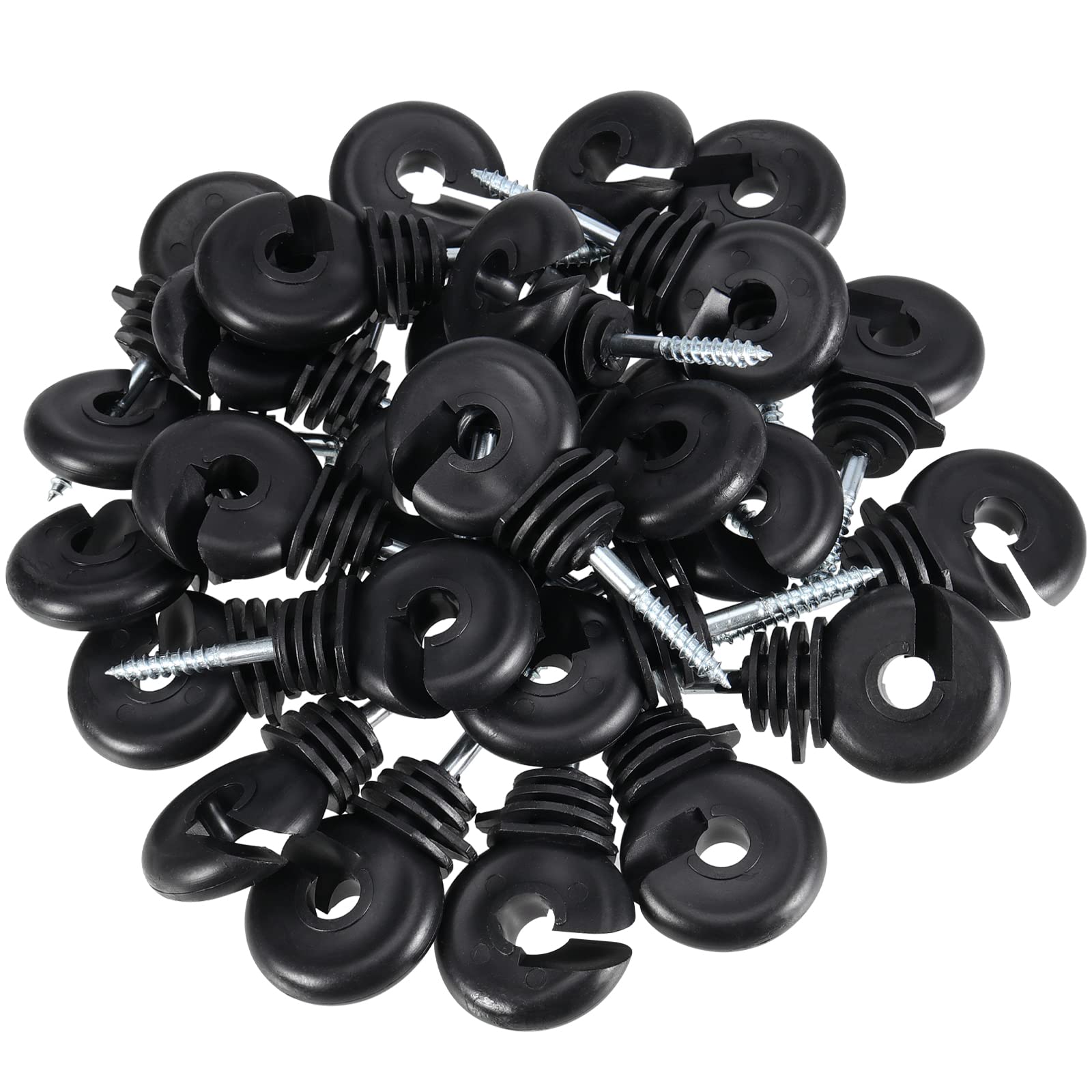 Black Electric Fence Insulators Electric Fence Ring Insulators For