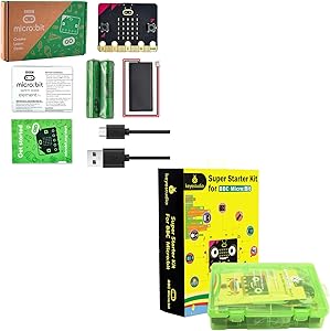 Amazon.com: KEYESTUDIO MICROBIT V2.2 GO KIT + Super Starter Kit for Microbit V2 : Electronics