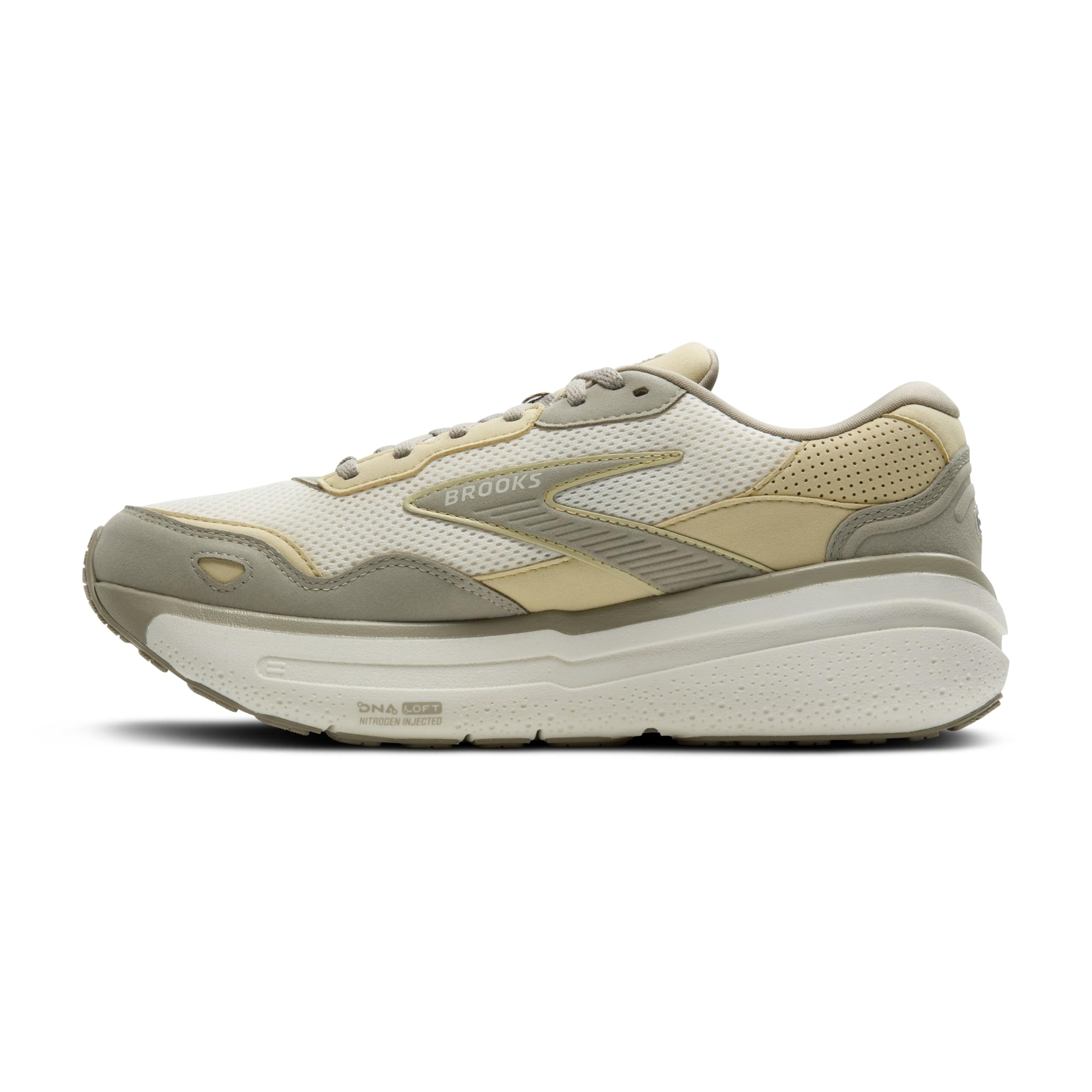 Snapklik.com : Brooks Mens Ghost Max Suede/Leather Neutral Running ...
