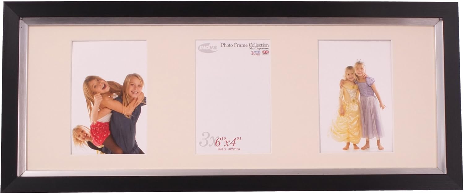 Amazon.com - Inov8 British Made Traditional Picture/Photo Frame, Triple ...