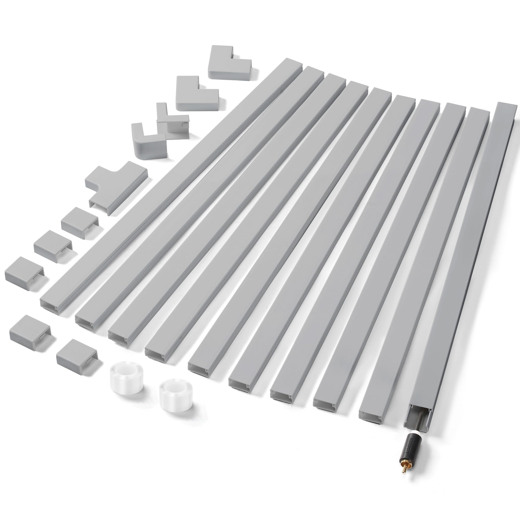 Amazon.com: Cord Cover Wall Kit, TV Cord Hider for 1 Thick Cord, 157in ...