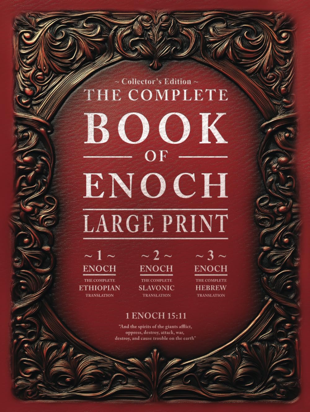 The Book of Enoch: Large Print Collectors Edition: Complete with 1, 2 ...