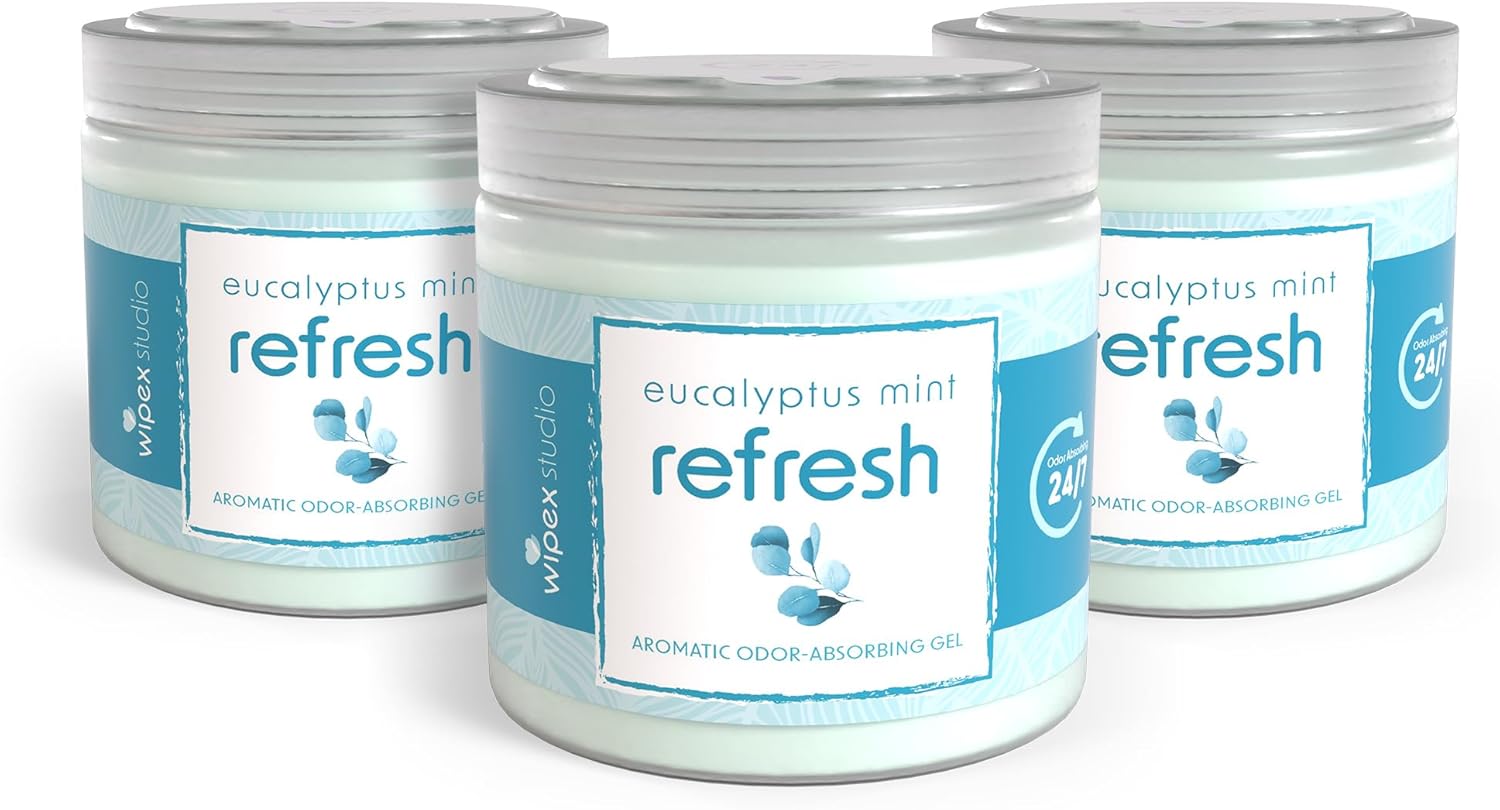Amazon.com: Wipex Odor Eliminator for Home - Refresh Eucalyptus & Mint ...