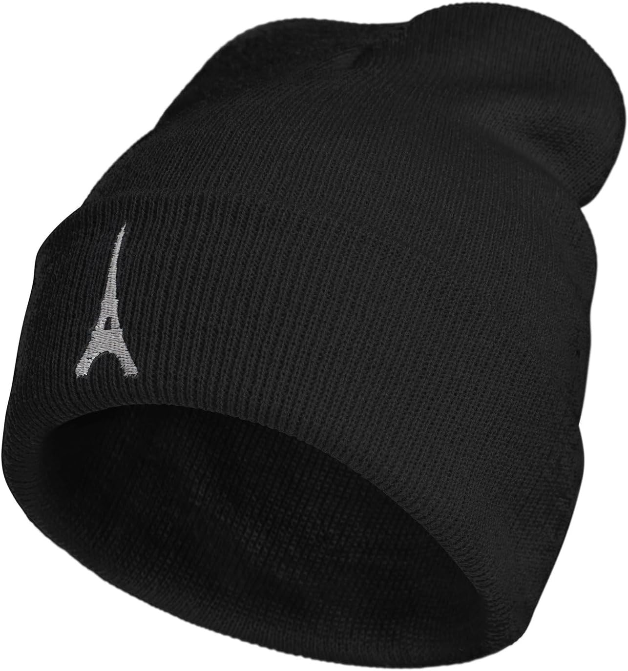 Paris Tower Beanie Hat for Men Women Winter Warm Beanie Hats Stretch ...