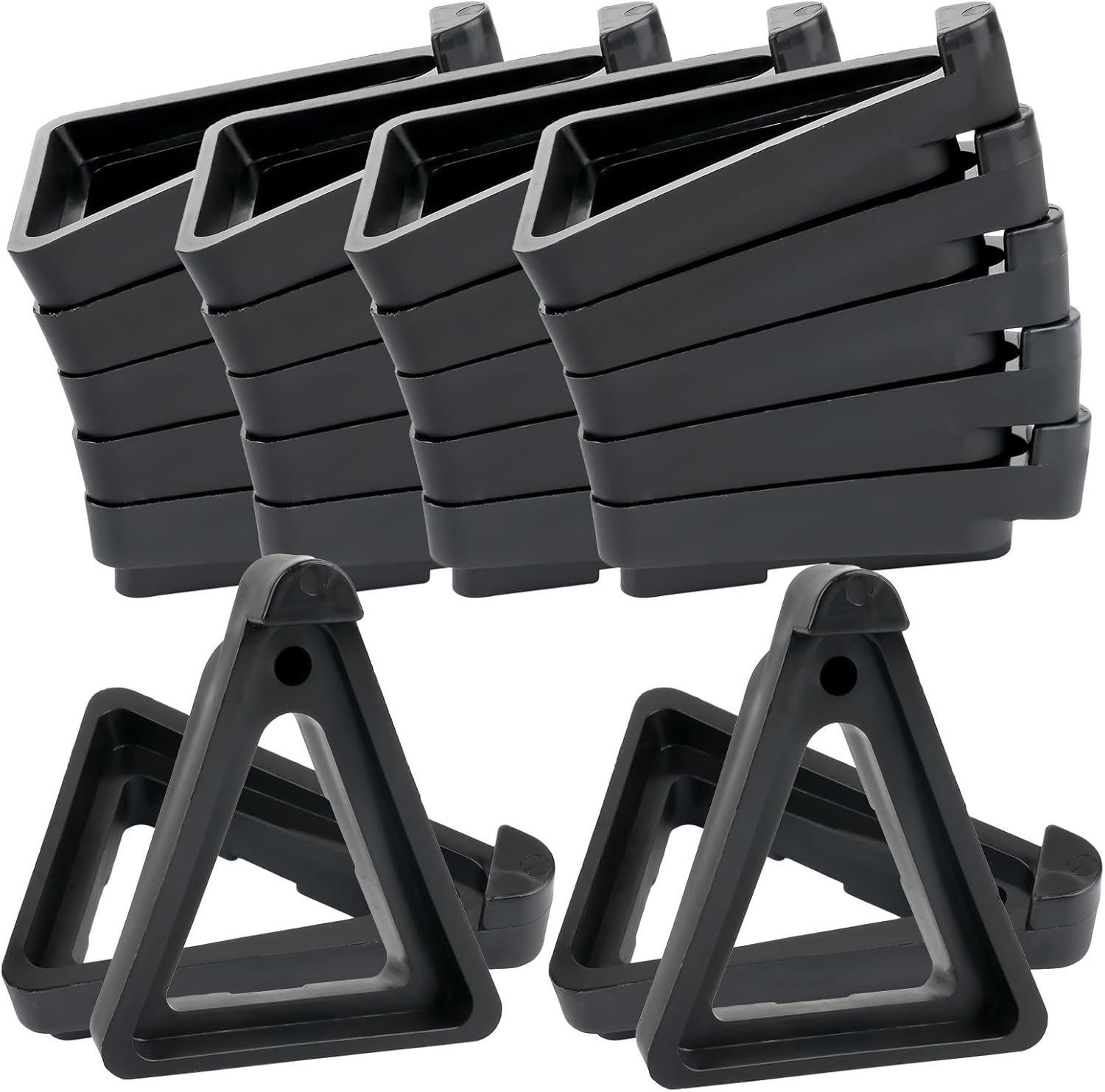 Svalor Plant Pot Feet, 24 Pcs Breathable Pot Feet, Triangle Pot Risers ...