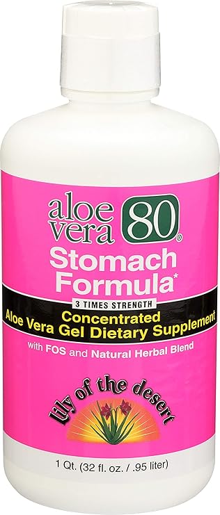Amazon.com: Aloe 80 Organics Stomach Formula, 32 Ounce : Health & Household