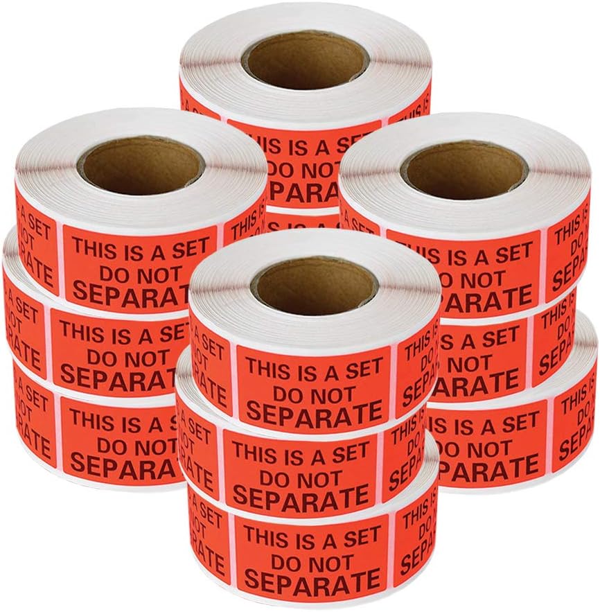 Amazon.com : enKo This is a Set, do not Separate Packaging Labels (1 x ...
