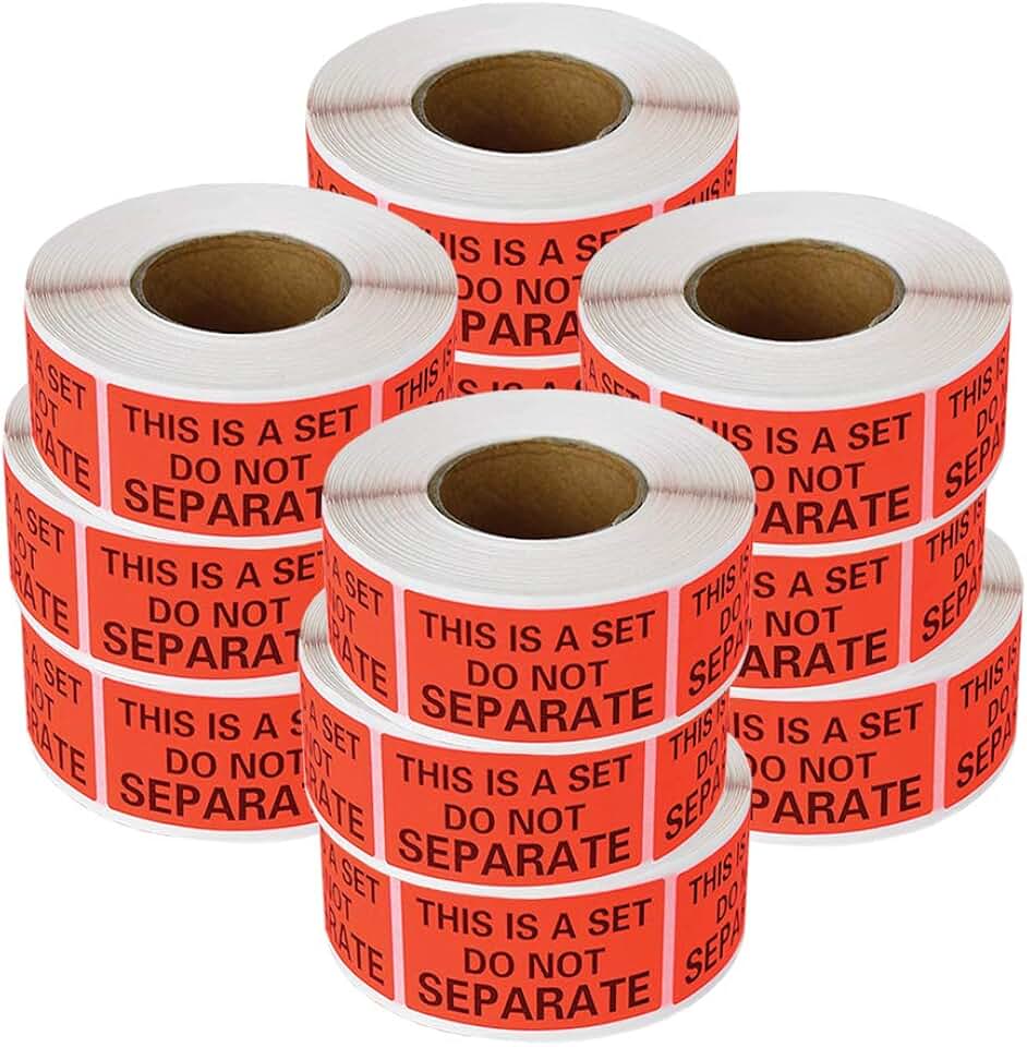 Amazon.com: do not separate labels