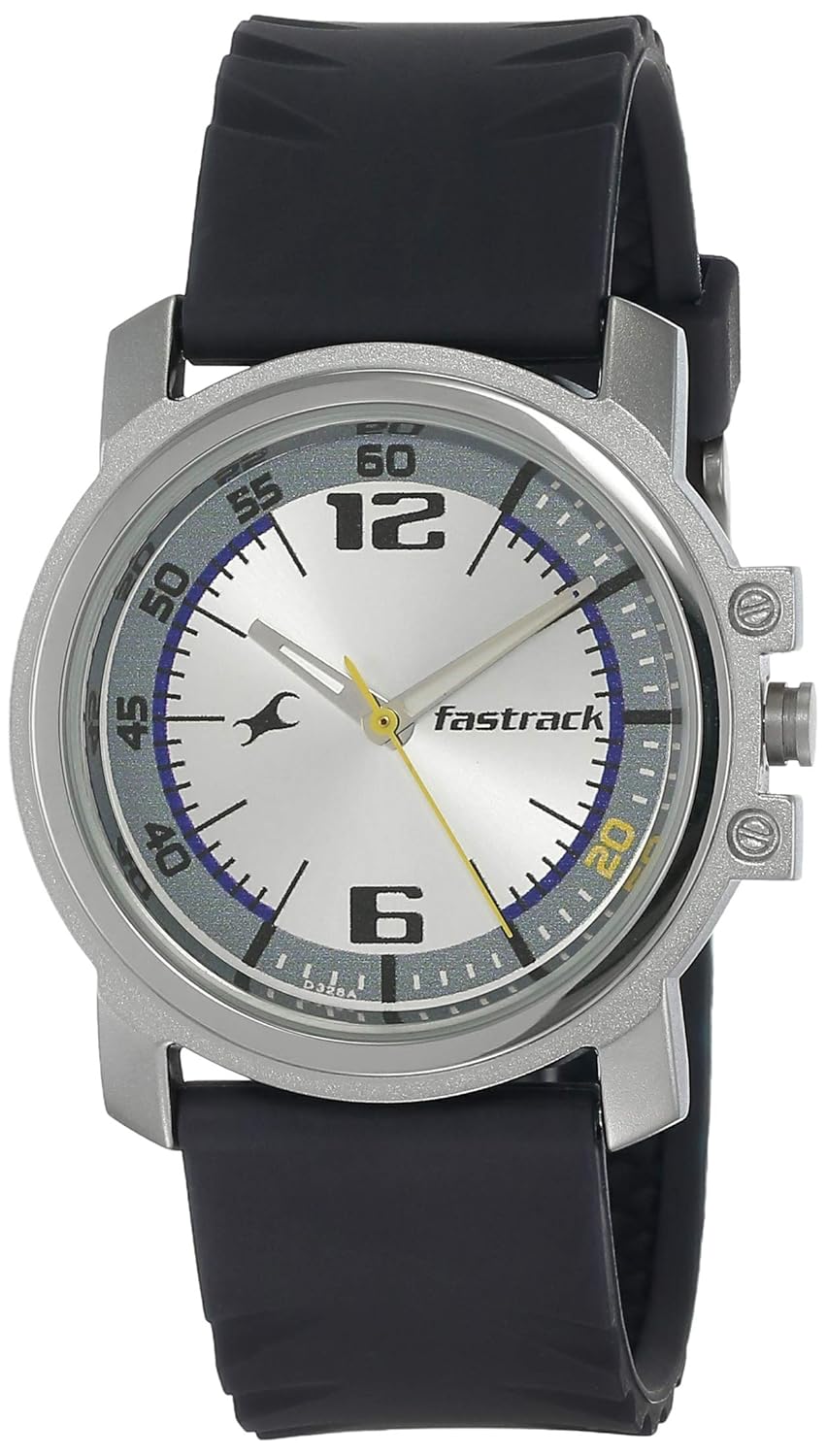 Buy Fastrack Economy Analog Silver Dial Men's Watch -NM3039SP01 ...