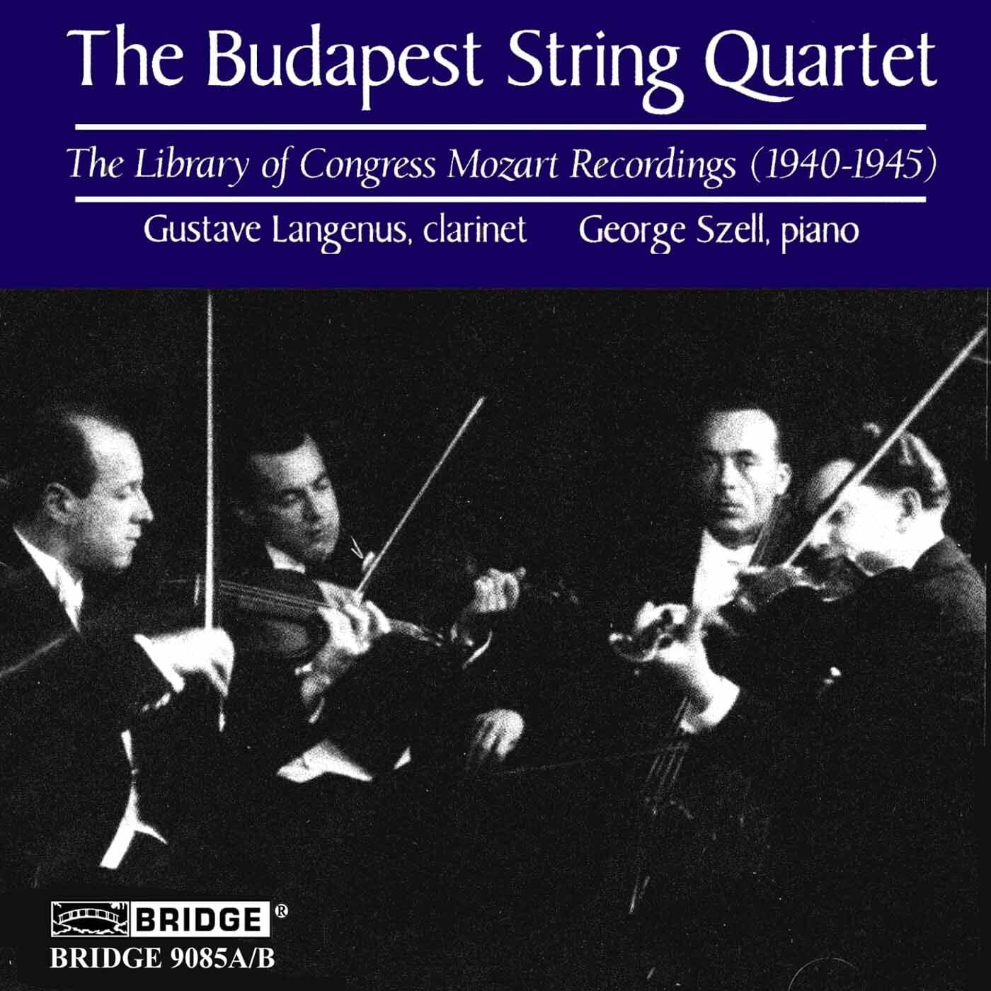 Budapest Quartet, W.a. Mozart, George Szell, Alexander Schneider ...