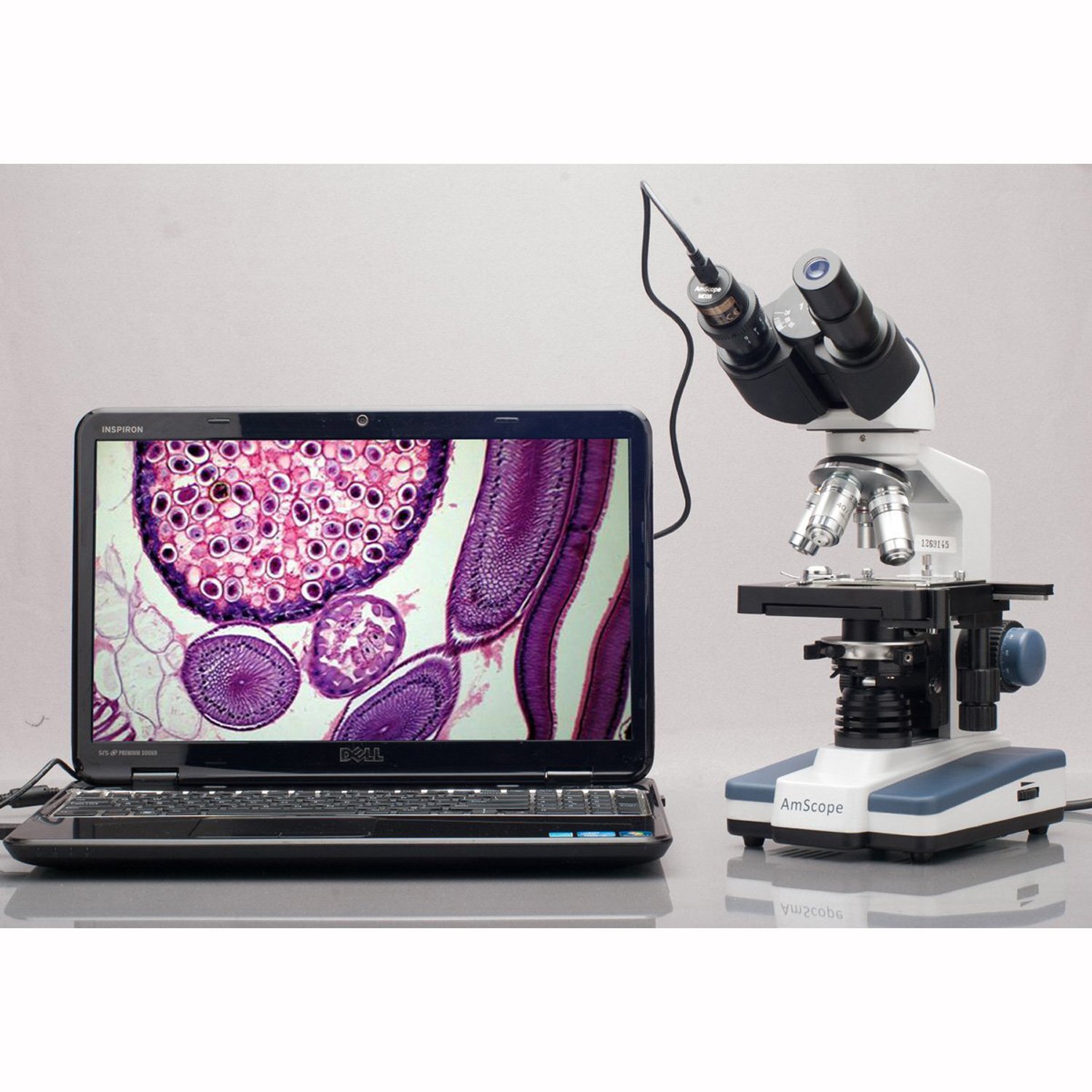 AmScope MD200 2.0MP Digital Microscope Camera for Still and Video ...