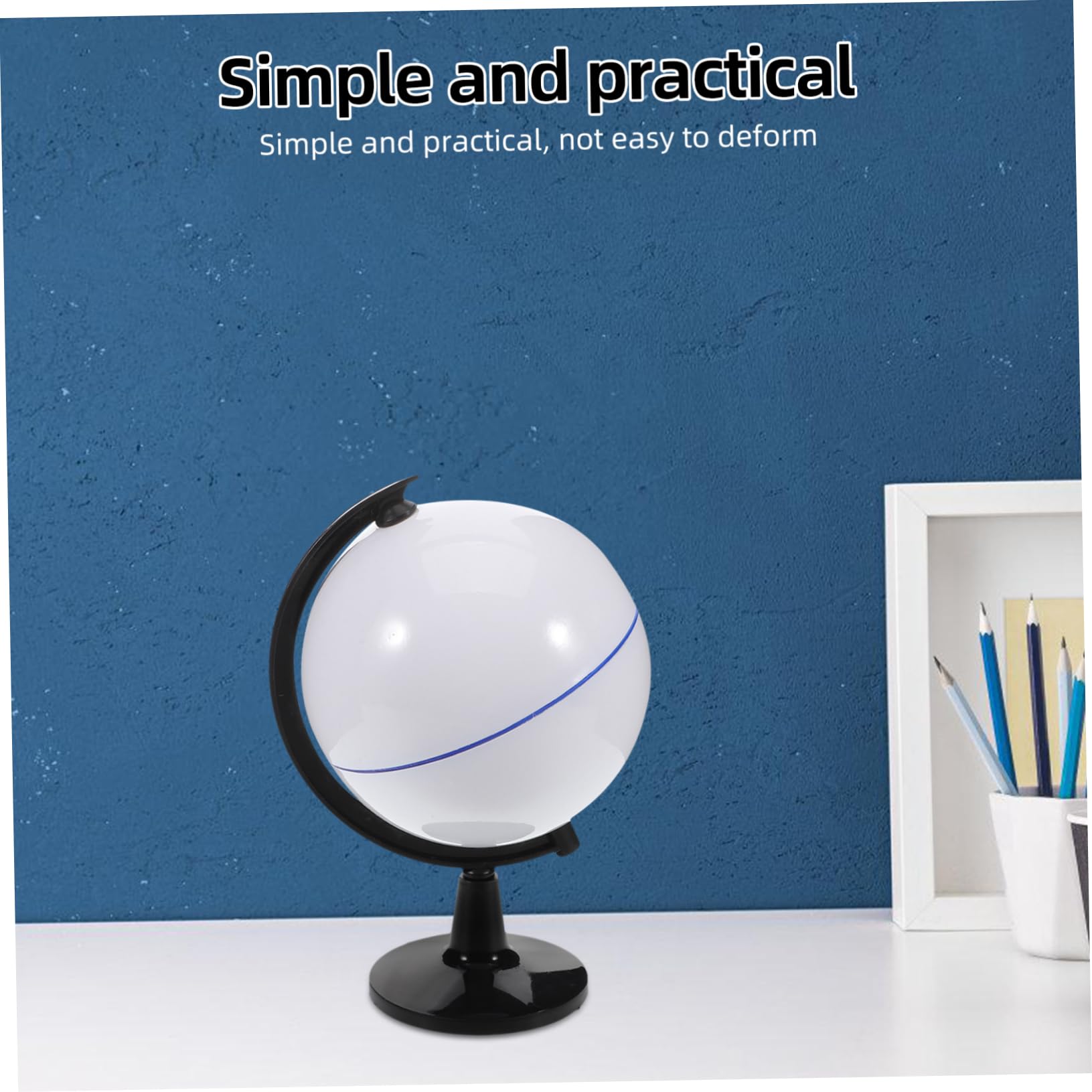 World Globe Raindrops 9 Pcs DIY Blank Globe Unfinished Globe Model ...