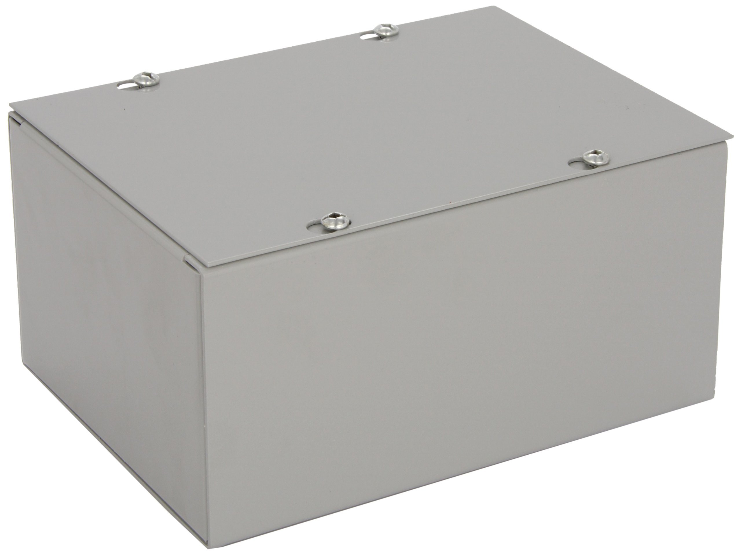 BUD Industries JB-3956 Steel NEMA 1 Sheet Metal Junction Box with Lift ...