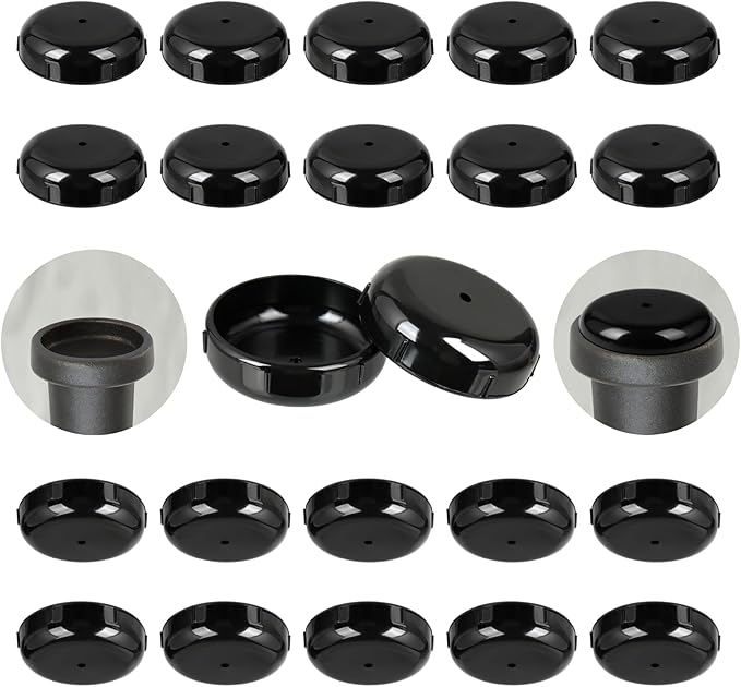 Amazon.com: Wrought Iron Patio Furniture Feet Caps - Furnigear 1-1/2 ...